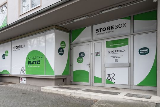 Storebox ist dein Lager nebenan! 24/7 Zugang, einfache Online-Buchung, versichert und videoüberwacht